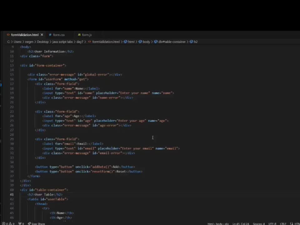Mostafa Negm on LinkedIn: #webdevelopment #uxdesign #javascriptmagic Mostafa Negm on LinkedIn: #webdevelopment #uxdesign #javascriptmagic