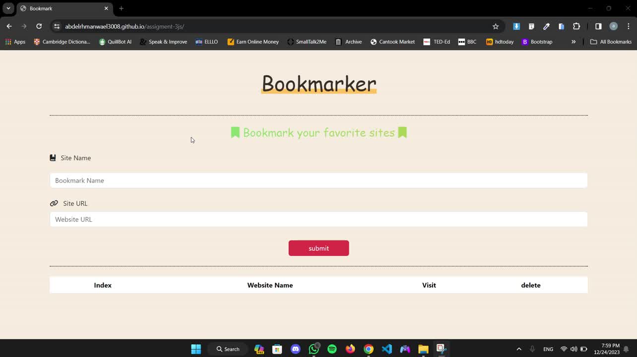 Abdelrhman wael on LinkedIn: #html5 #css3 #javascript #bootstrap Abdelrhman wael on LinkedIn: #html5 #css3 #javascript #bootstrap