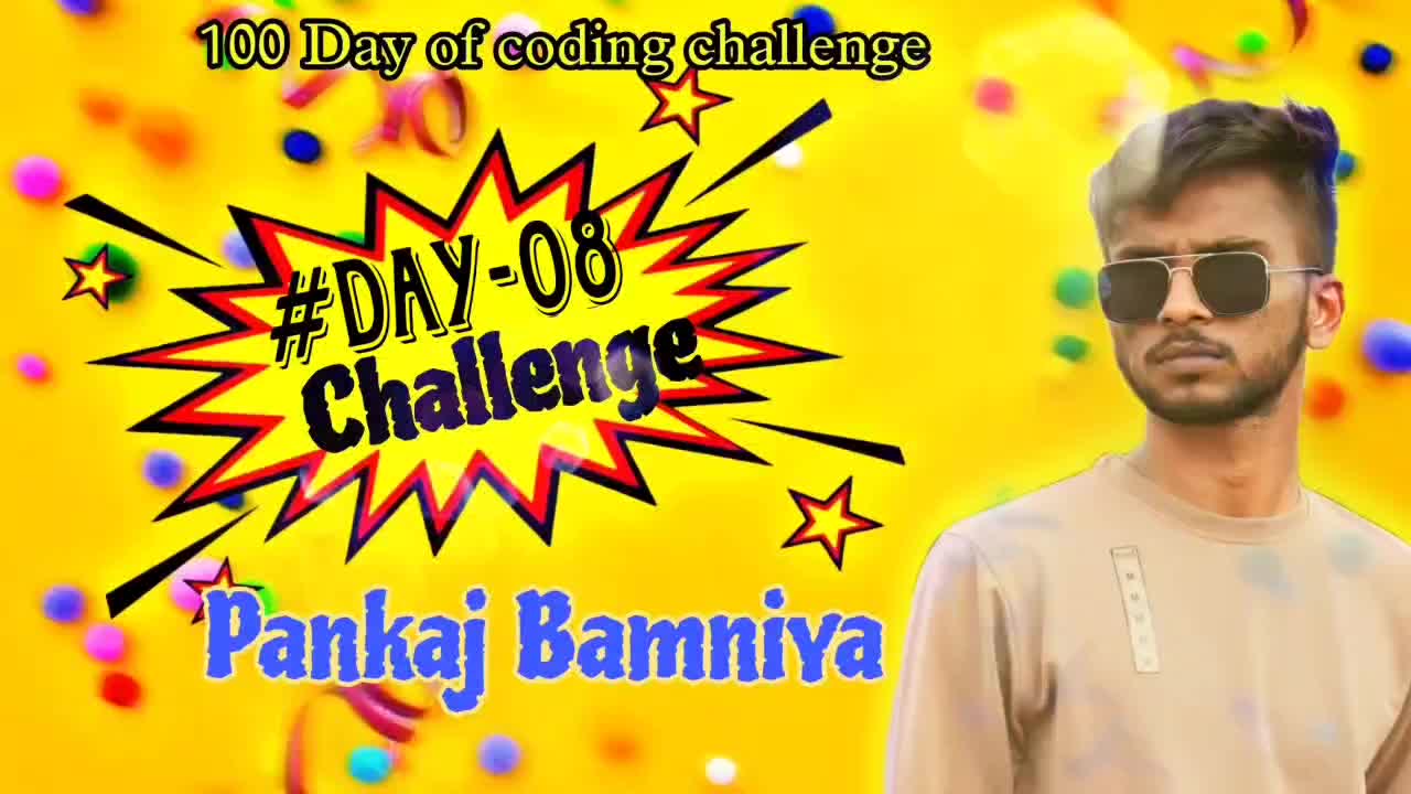 pankaj bamniya on LinkedIn: #100day #ui #100daysofcode #codingchallenge ... pankaj bamniya on LinkedIn: #100day #ui #100daysofcode #codingchallenge ...