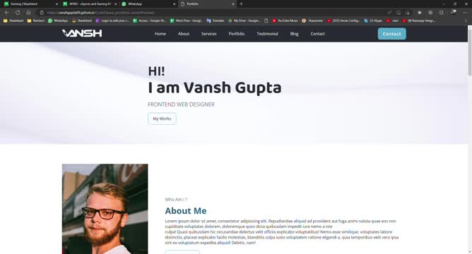 Vansh Gupta on LinkedIn: #task1 #webdevelopment #internship #web Vansh Gupta on LinkedIn: #task1 #webdevelopment #internship #web