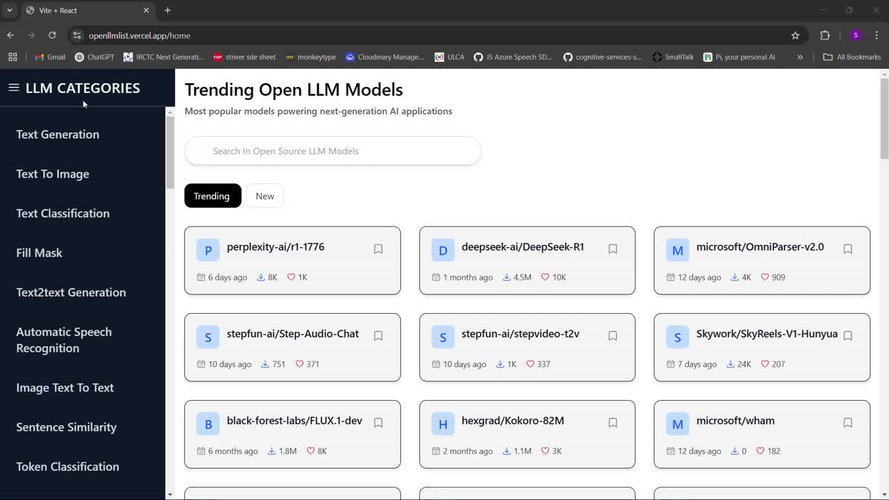 #opensource #llm #ai #machinelearning #reactjs #huggingface # ... #opensource #llm #ai #machinelearning #reactjs #huggingface # ...