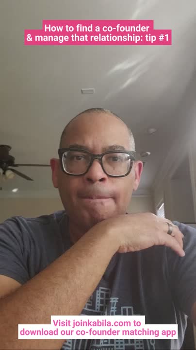 How to find a co-founder with Kabila app | James Oliver, Jr. posted on ... How to find a co-founder with Kabila app | James Oliver, Jr. posted on ...
