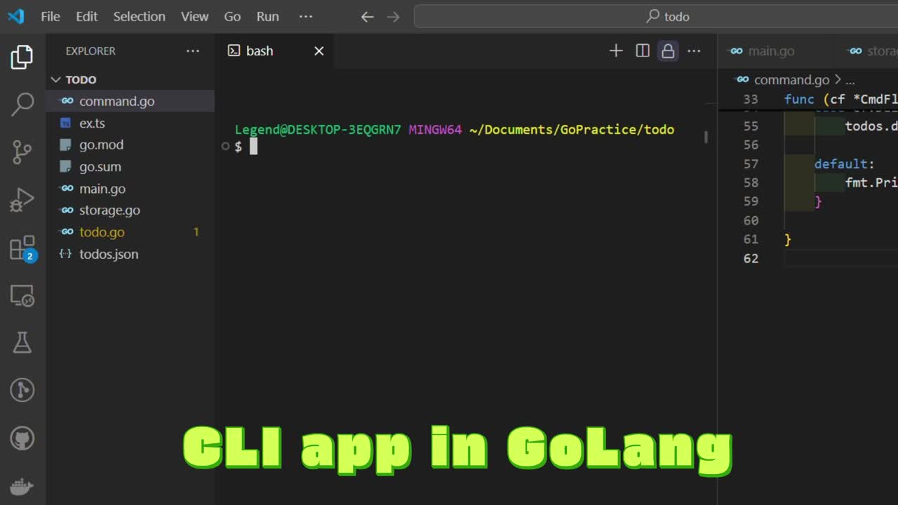 #golang #golangdevelopment #cli #learningtocode #softwaredevelopment ... #golang #golangdevelopment #cli #learningtocode #softwaredevelopment ...