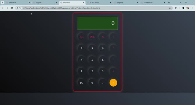 Satish Kumar Yadav on LinkedIn: Basic Calculator Project build on Html ... Satish Kumar Yadav on LinkedIn: Basic Calculator Project build on Html ...