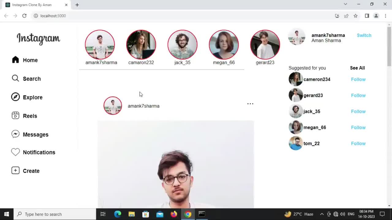Aman Kumar Sharma on LinkedIn: #webdevelopment #css #html #instagram # ... Aman Kumar Sharma on LinkedIn: #webdevelopment #css #html #instagram # ...