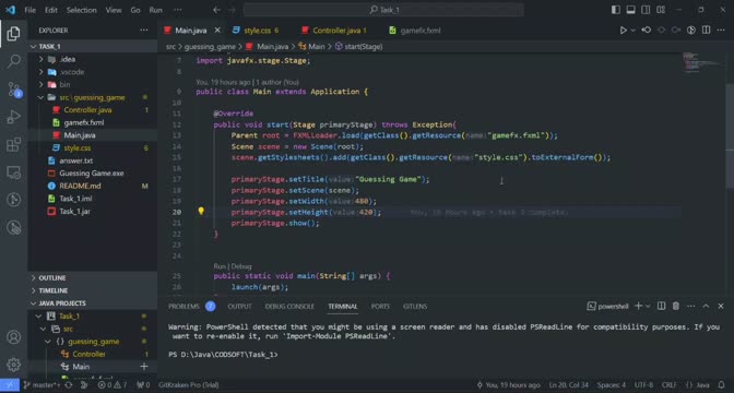 Aman Munjewar on LinkedIn: #codsoftinternship #javaprogramming #javafx #css Aman Munjewar on LinkedIn: #codsoftinternship #javaprogramming #javafx #css