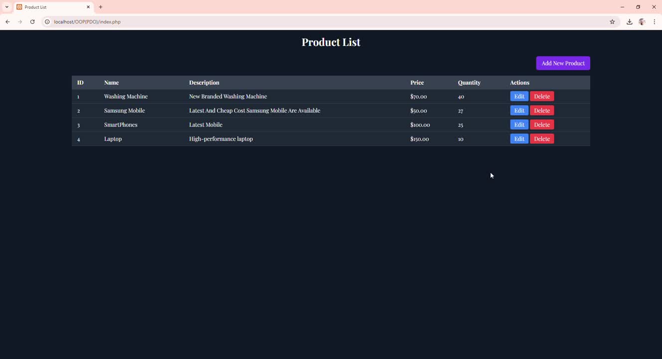 Muhammad Zahid on LinkedIn: #php #pdo #oop #mysql #webdevelopment #crud ... Muhammad Zahid on LinkedIn: #php #pdo #oop #mysql #webdevelopment #crud ...