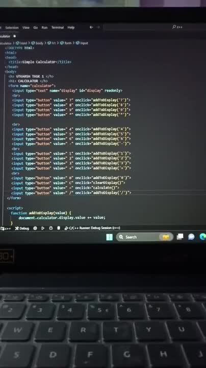 Utkarsh Singhal on LinkedIn: Simple calculator using html , css , Java ... Utkarsh Singhal on LinkedIn: Simple calculator using html , css , Java ...