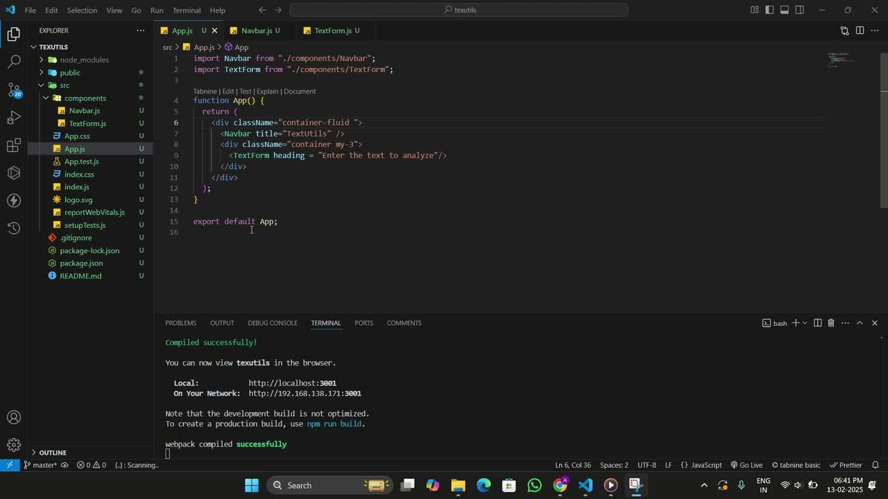 Aashish Mehar on LinkedIn: #textutils #webdevelopment #reactjs # ... Aashish Mehar on LinkedIn: #textutils #webdevelopment #reactjs # ...