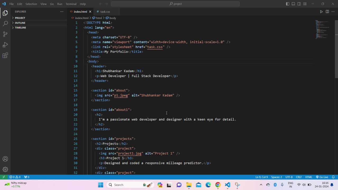 Shubhankar Kadam on LinkedIn: #codsoft #html #css #codsoftinternship # ... Shubhankar Kadam on LinkedIn: #codsoft #html #css #codsoftinternship # ...