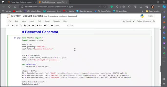 #pythonprogramming #codsoftinternship | Kanishka Thaker #pythonprogramming #codsoftinternship | Kanishka Thaker