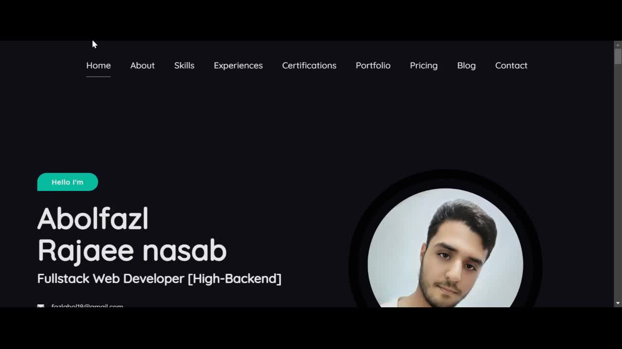 Abolfazl Rajaee nasab on LinkedIn: #cv #resume #portfolios #expriences ... Abolfazl Rajaee nasab on LinkedIn: #cv #resume #portfolios #expriences ...