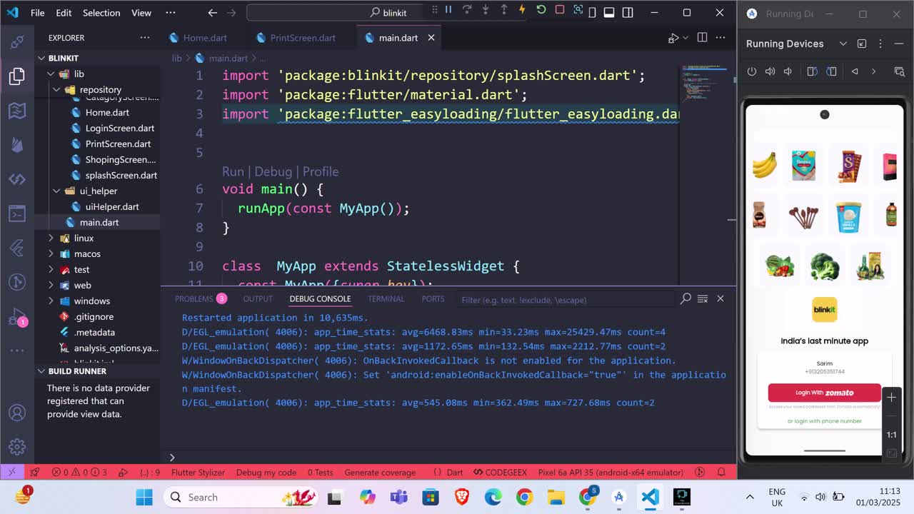 #flutter #blinkitclone #cleanui #uiux #mobiledevelopment | Sarim Amjad #flutter #blinkitclone #cleanui #uiux #mobiledevelopment | Sarim Amjad