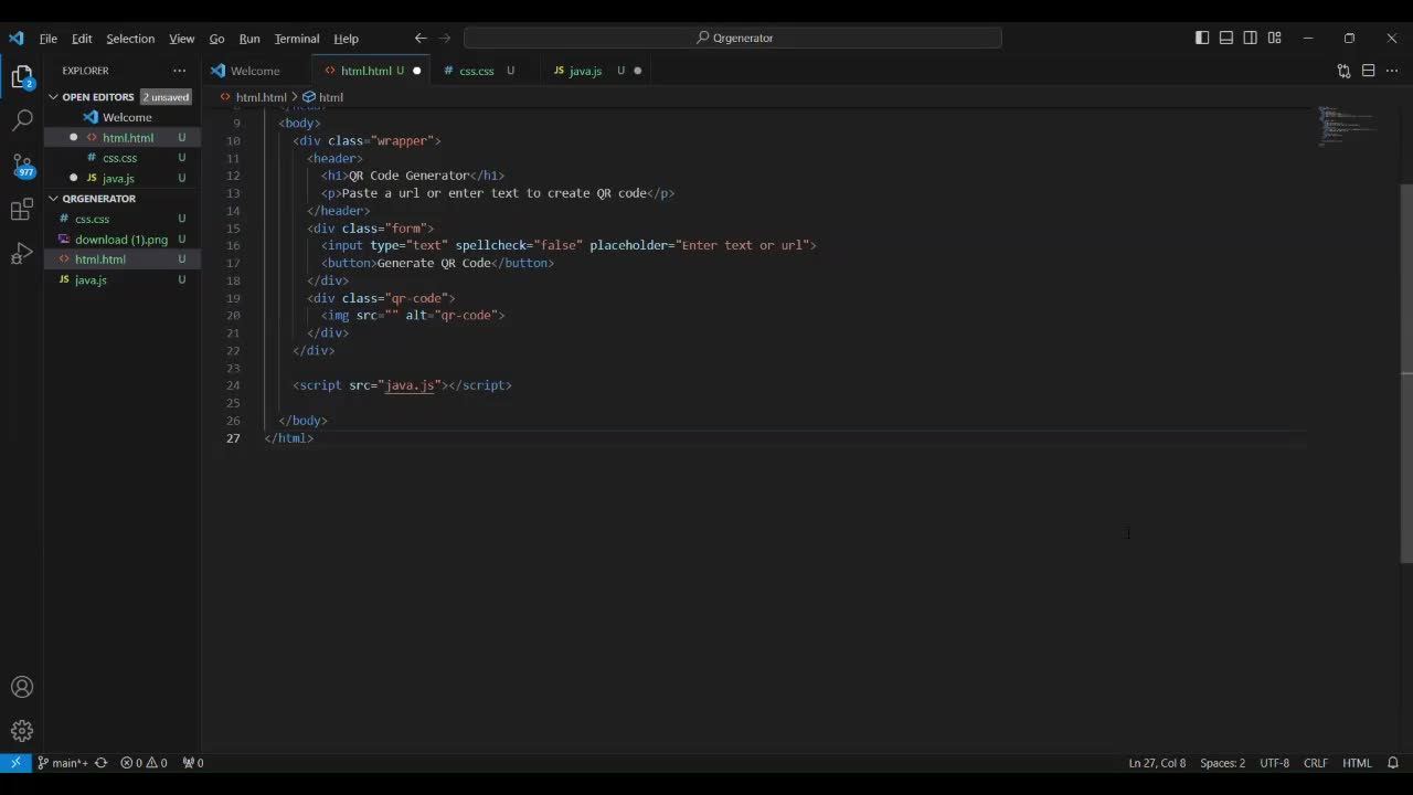 Rani Rajpurohit on LinkedIn: #qrgenerator #coding #programming #ranitalks Rani Rajpurohit on LinkedIn: #qrgenerator #coding #programming #ranitalks