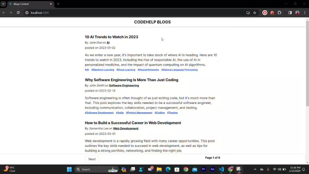 Learnt about Context APIs and built a mini project | Aniket Panche ... Learnt about Context APIs and built a mini project | Aniket Panche ...