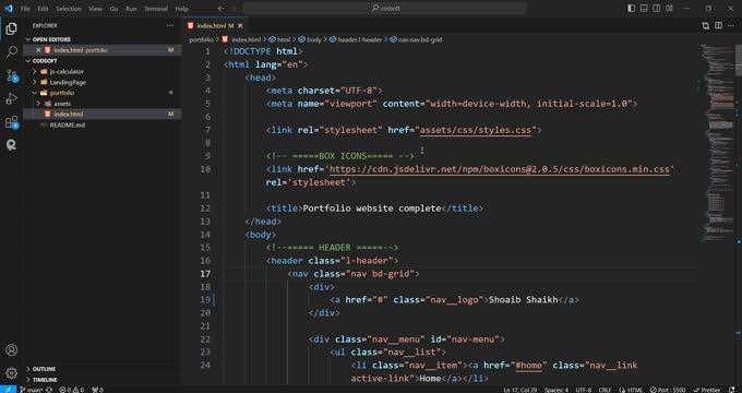 Shoaib Shaikh on LinkedIn: #codsoft #webdevelopment #codsoftinternship Shoaib Shaikh on LinkedIn: #codsoft #webdevelopment #codsoftinternship