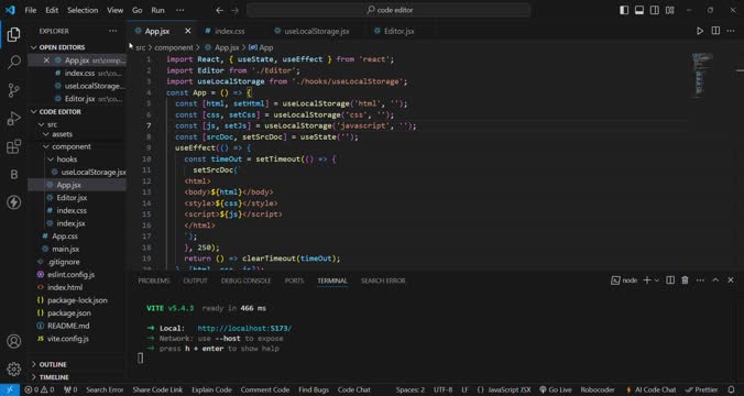 Launched: My Custom Code Editor for HTML, CSS, and JavaScript | Vishnu ... Launched: My Custom Code Editor for HTML, CSS, and JavaScript | Vishnu ...