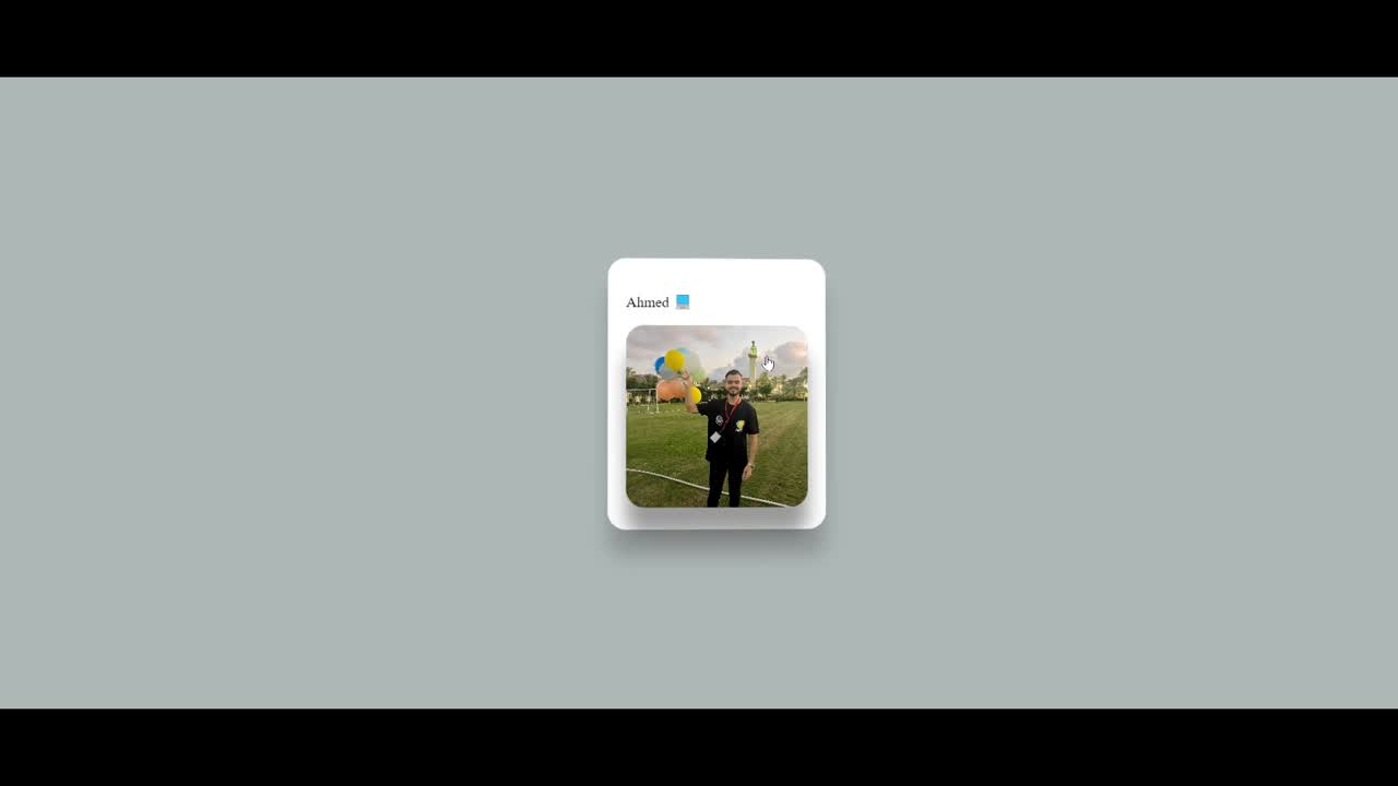 Ahmed Lotfi on LinkedIn: card hover 3d effect technologies used: HTML ... Ahmed Lotfi on LinkedIn: card hover 3d effect technologies used: HTML ...