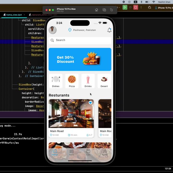 Muhammad Hashim on LinkedIn: Food app UI. Muhammad Hashim on LinkedIn: Food app UI.