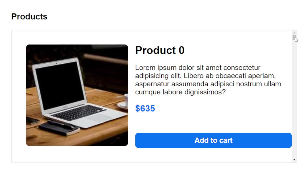 Piotr Vassev on LinkedIn: How to efficiently render large lists of data ... Piotr Vassev on LinkedIn: How to efficiently render large lists of data ...