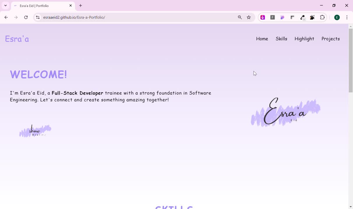Esra'a Eid on LinkedIn: #webdevelopment #html5 #css3 # ... Esra'a Eid on LinkedIn: #webdevelopment #html5 #css3 # ...