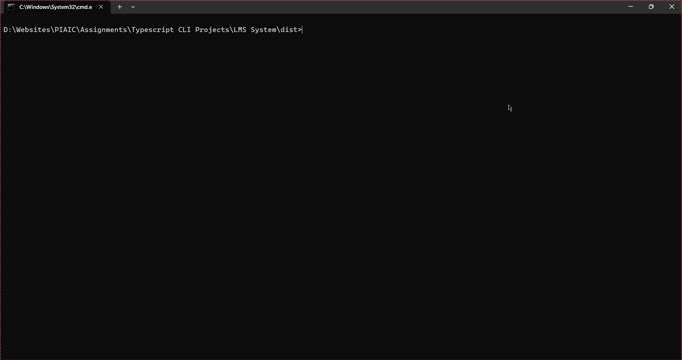 Hamza Zulfiqar on LinkedIn: #typescript #cli #oop #programmingpractice ... Hamza Zulfiqar on LinkedIn: #typescript #cli #oop #programmingpractice ...