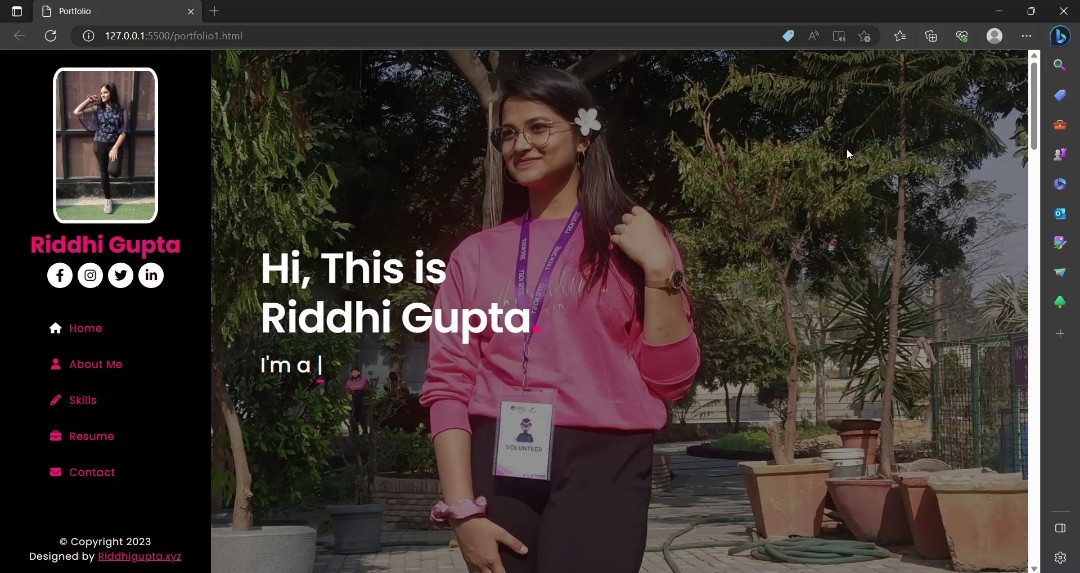 Riddhi Gupta on LinkedIn: #html #javascript #css #portfoliowebsite # ... Riddhi Gupta on LinkedIn: #html #javascript #css #portfoliowebsite # ...