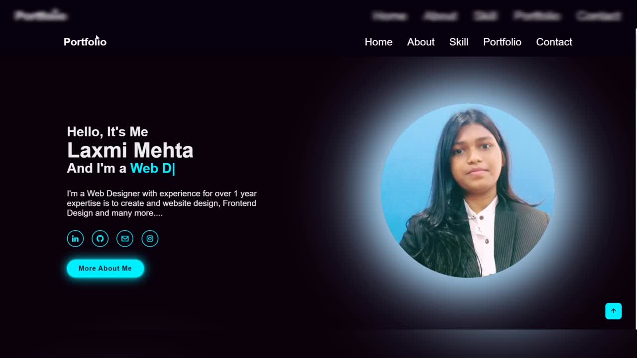 Laxmi Mehta on LinkedIn: #portfoliowebsite #webdevelopment #htmlcssjs # ... Laxmi Mehta on LinkedIn: #portfoliowebsite #webdevelopment #htmlcssjs # ...