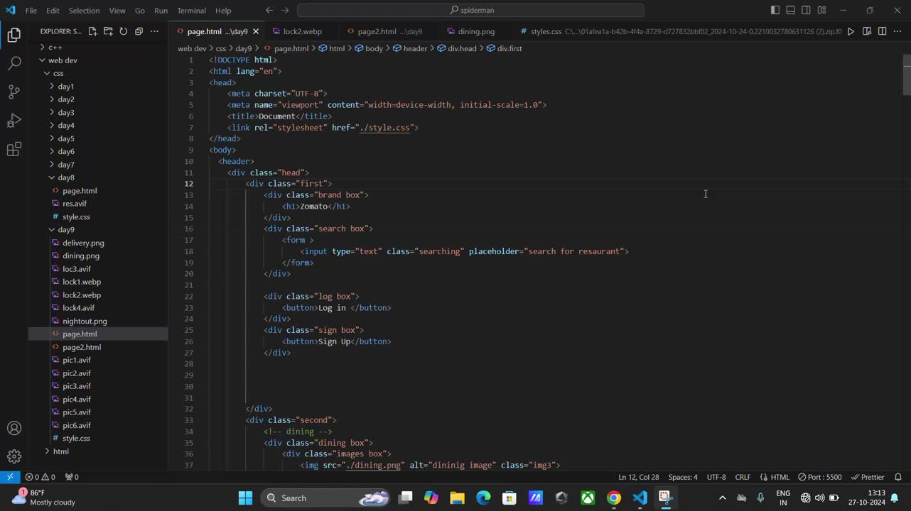 Aman kumar on LinkedIn: #webdevelopment #html #css #zomatoclone # ... Aman kumar on LinkedIn: #webdevelopment #html #css #zomatoclone # ...