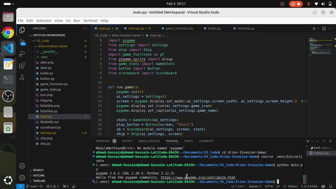 Ahmad Hussain on LinkedIn: #python #gamedev #pygame #opensource # ... Ahmad Hussain on LinkedIn: #python #gamedev #pygame #opensource # ...