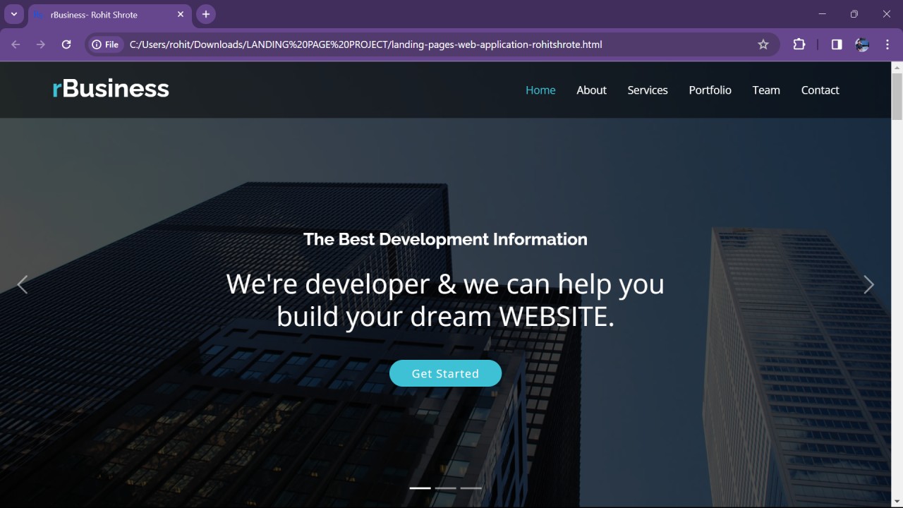Rohit Rajesh Shrote on LinkedIn: #landingpage #personalbranding # ... Rohit Rajesh Shrote on LinkedIn: #landingpage #personalbranding # ...
