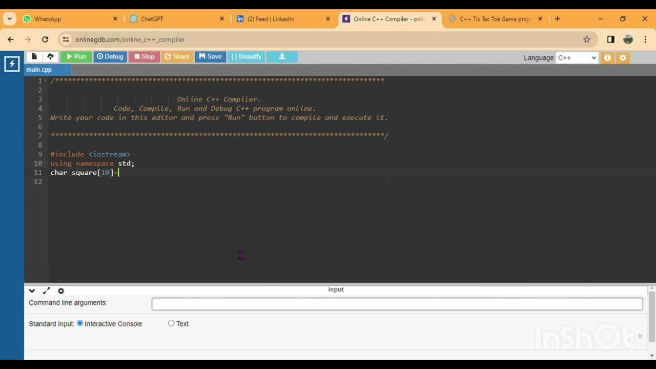 Maham Tahir on LinkedIn: #aicp #onlineinternship #cplusplus Maham Tahir on LinkedIn: #aicp #onlineinternship #cplusplus