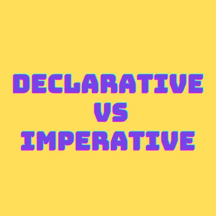 How VueJS follows a declarative approach | Abhishek kumar posted on the ... How VueJS follows a declarative approach | Abhishek kumar posted on the ...