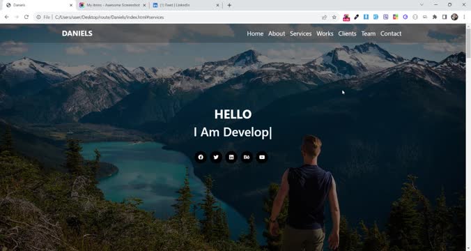 Safynaz Ibrahim on LinkedIn: #html #css #bootstrap #github Safynaz Ibrahim on LinkedIn: #html #css #bootstrap #github