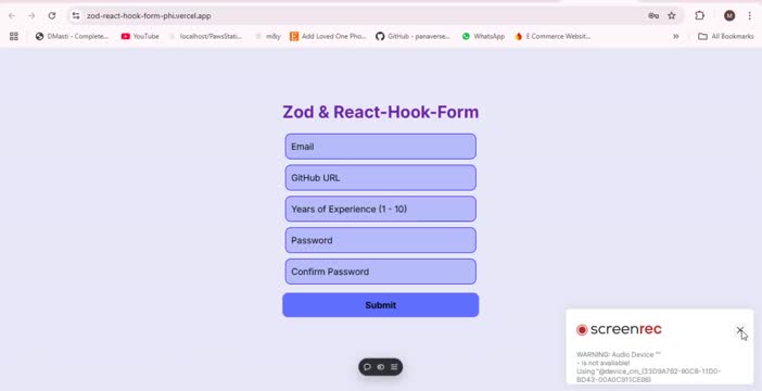 Maryam Shahid on LinkedIn: #reactjs #zod #reacthookform # ... Maryam Shahid on LinkedIn: #reactjs #zod #reacthookform # ...