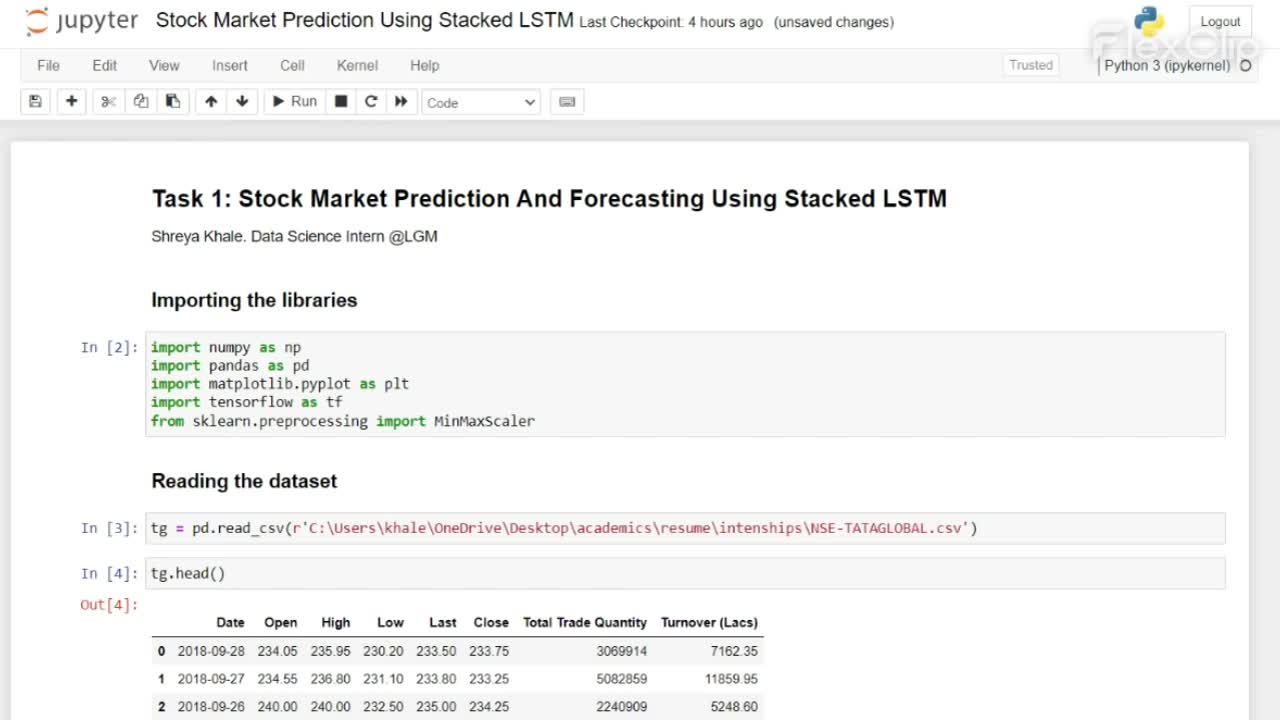 Shreya Khale on LinkedIn: #task1 #datascience #python #internship Shreya Khale on LinkedIn: #task1 #datascience #python #internship