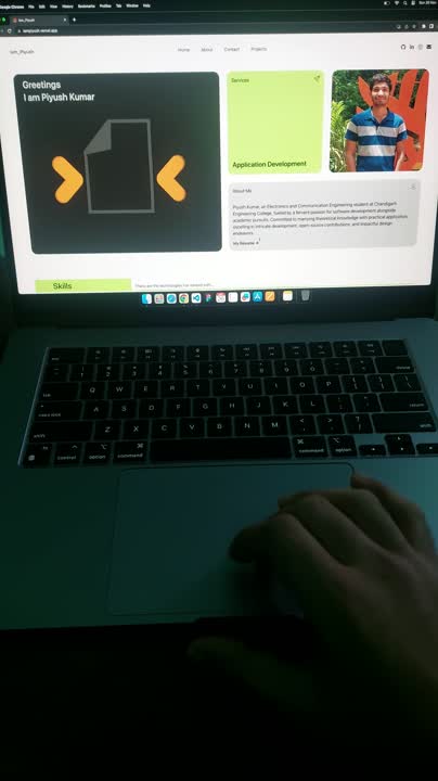#reactjs #portfolio #webdevelopment #reactdeveloper | Piyush Kumar #reactjs #portfolio #webdevelopment #reactdeveloper | Piyush Kumar