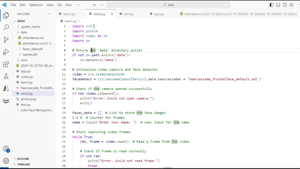 shital bansode on LinkedIn: #python #opencv #pickel #facerecognition # ... shital bansode on LinkedIn: #python #opencv #pickel #facerecognition # ...