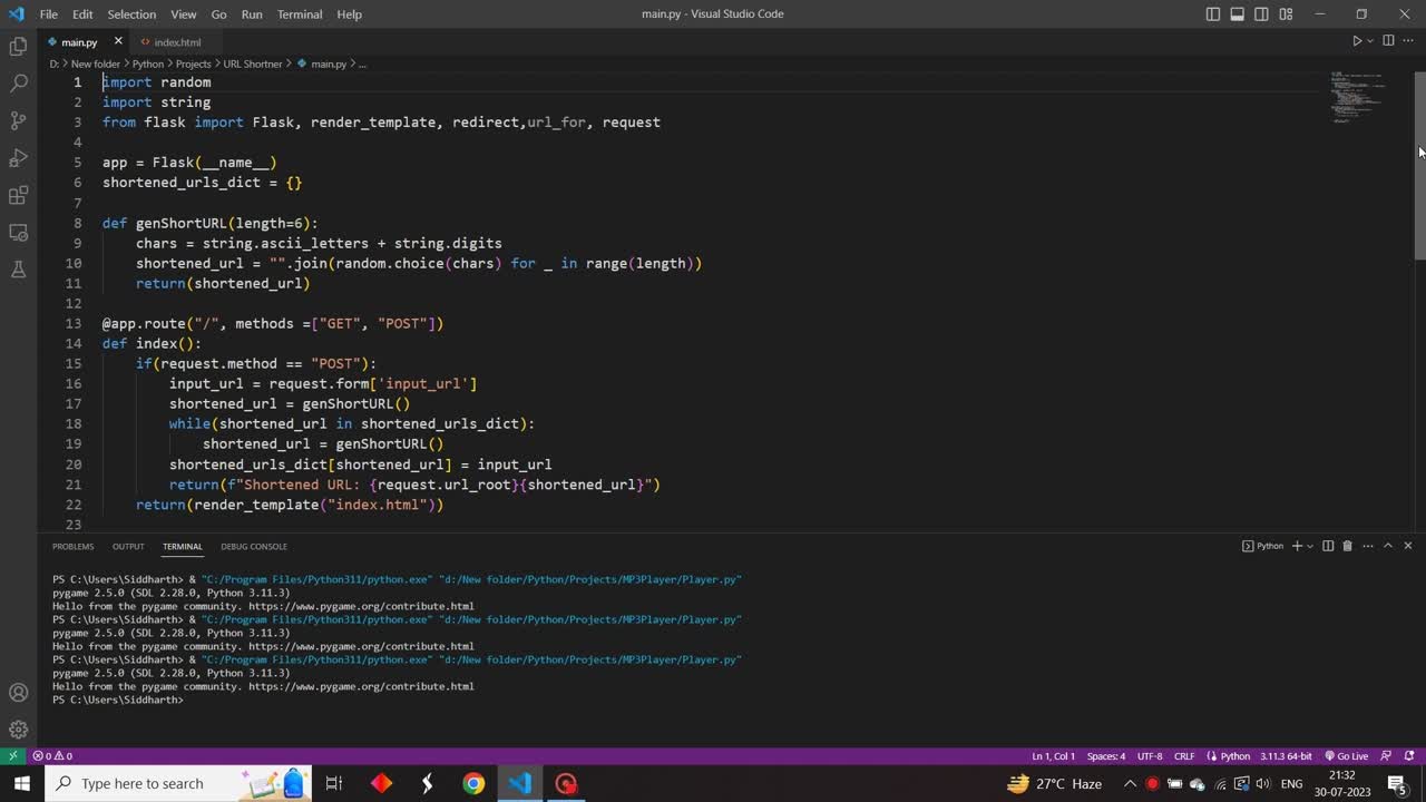 Siddharth Singh on LinkedIn: #python #codeclause #internship Siddharth Singh on LinkedIn: #python #codeclause #internship