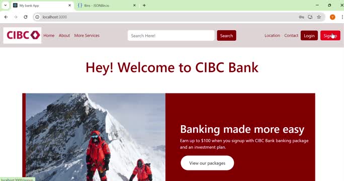 Yash Chauhan on LinkedIn: #reactjs #bootstrap #css #bankingapp # ... Yash Chauhan on LinkedIn: #reactjs #bootstrap #css #bankingapp # ...