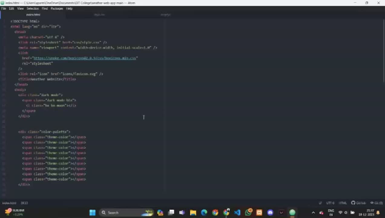 Building a Weather Application with Prodigy InfoTech | Aryan Parmanand ... Building a Weather Application with Prodigy InfoTech | Aryan Parmanand ...