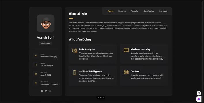Vansh soni on LinkedIn: #portfolio #webdevelopment #html #css # ... Vansh soni on LinkedIn: #portfolio #webdevelopment #html #css # ...