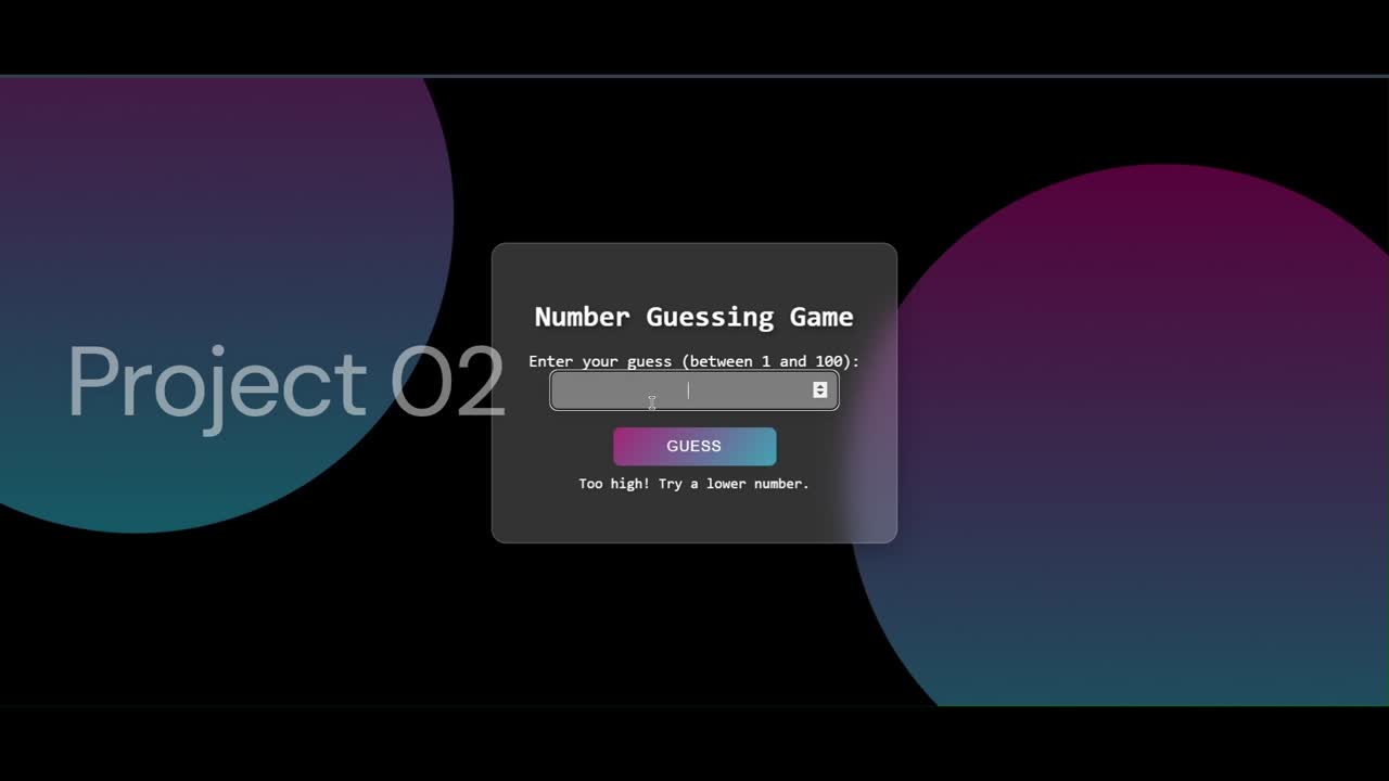 Completed a Number Guessing Game with React | Muhammad Mutahir posted ... Completed a Number Guessing Game with React | Muhammad Mutahir posted ...