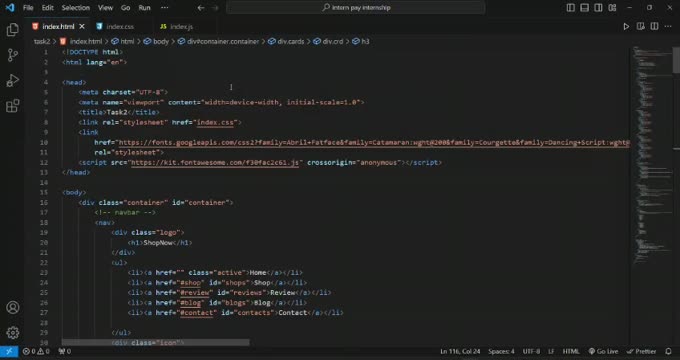 #webdevelopment #internpe #html #css #javascript | Mayank Adhav #webdevelopment #internpe #html #css #javascript | Mayank Adhav
