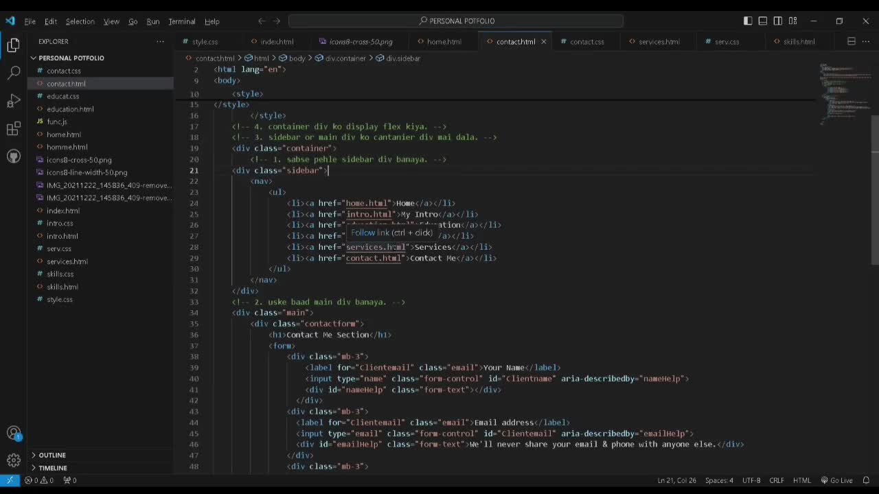 Rohit Marmat on LinkedIn: #webdevelopment #portfolio #html #css Rohit Marmat on LinkedIn: #webdevelopment #portfolio #html #css