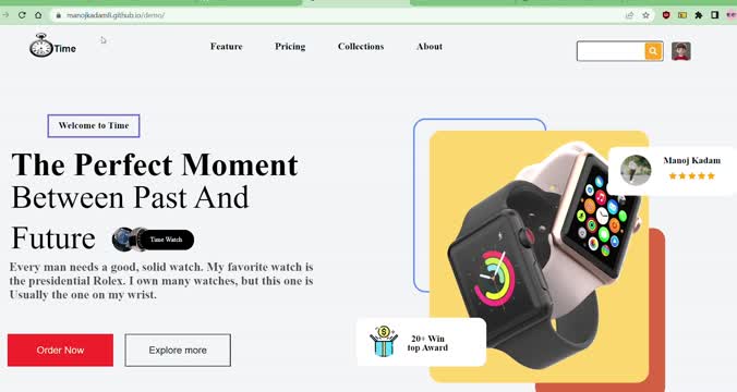 Manoj Kadam on LinkedIn: #webdevelopment #landingpage #html #css # ... Manoj Kadam on LinkedIn: #webdevelopment #landingpage #html #css # ...
