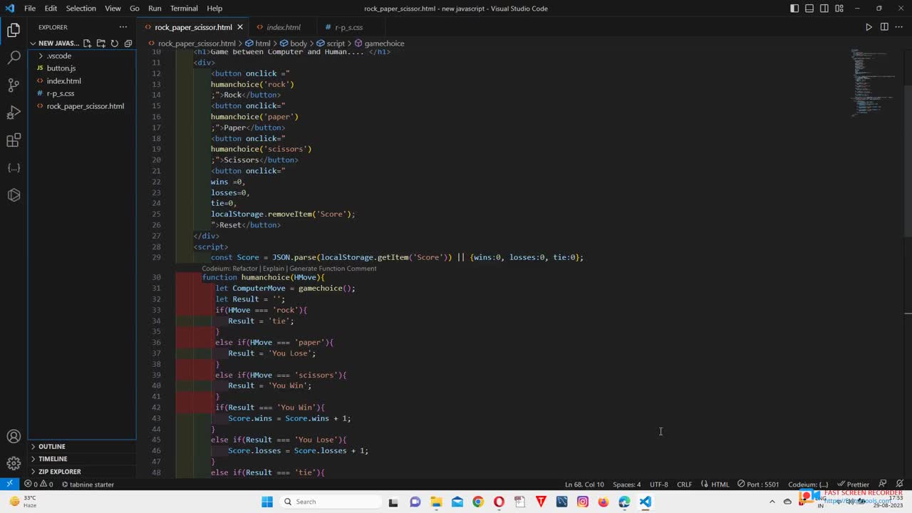 Saksham Gupta on LinkedIn: #rockpaperscissorsgame #webdevelopment # ... Saksham Gupta on LinkedIn: #rockpaperscissorsgame #webdevelopment # ...