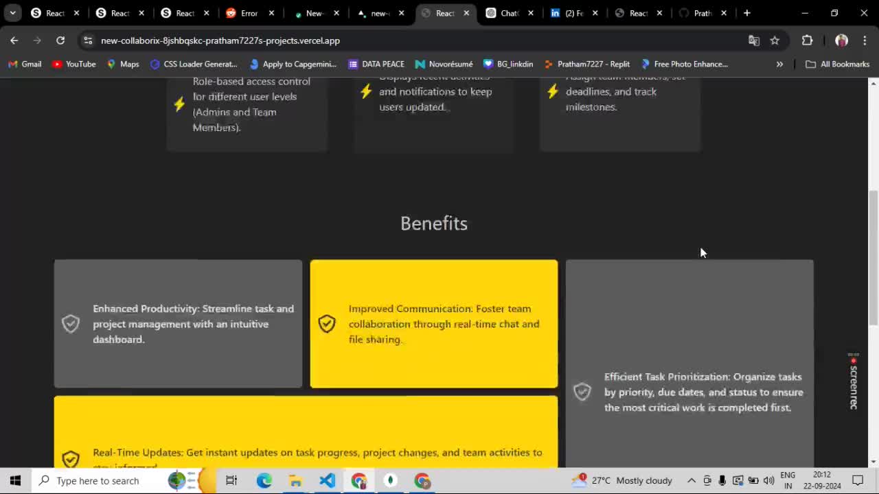 Pratham Angdikar on LinkedIn: 🚀 Final Day: Collaborix is Ready! After ... Pratham Angdikar on LinkedIn: 🚀 Final Day: Collaborix is Ready! After ...