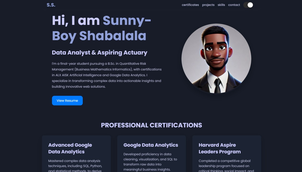 #webdev #portfolio #techcommunity | Sunny-Boy Shabalala #webdev #portfolio #techcommunity | Sunny-Boy Shabalala