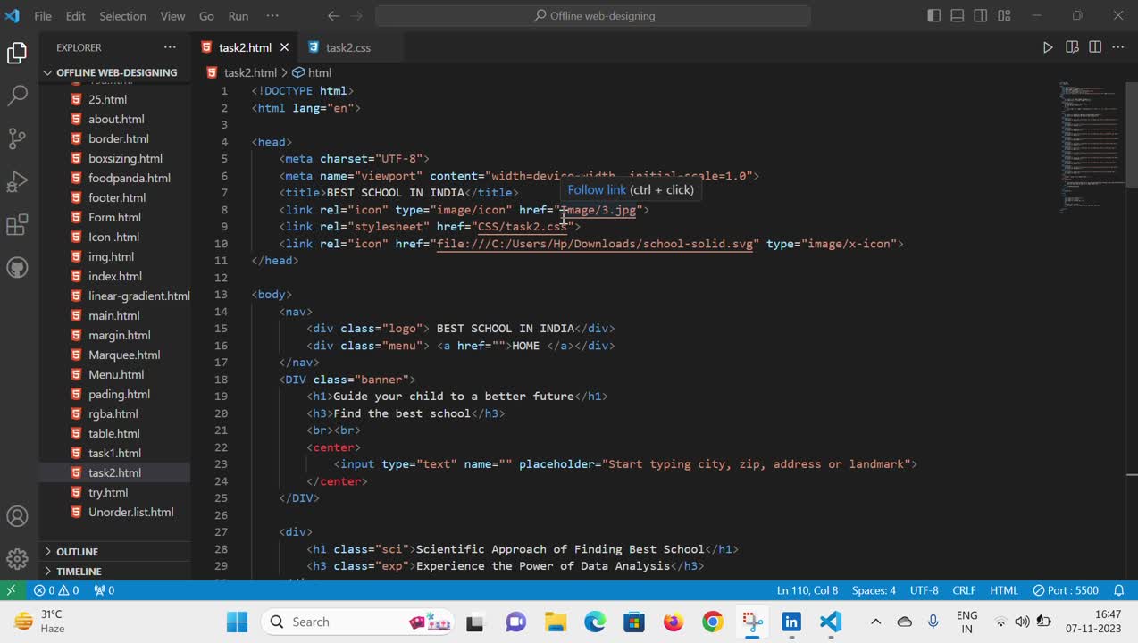 Aman Narwariya on LinkedIn: #html #css #pninfosys Aman Narwariya on LinkedIn: #html #css #pninfosys